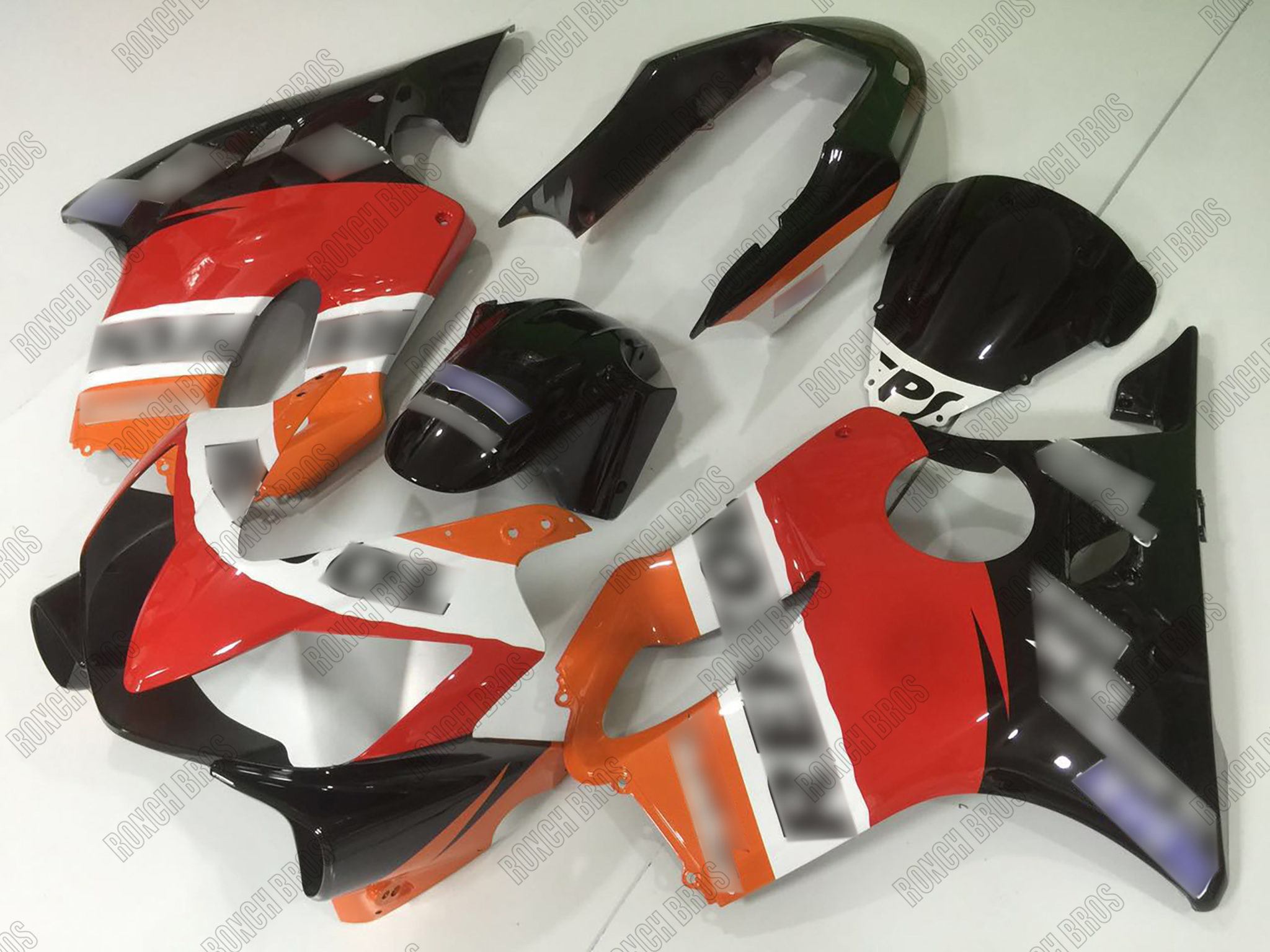 2004-2007 CBR600F4i Fairing Kits - Repsol Fairings | Ronch Bros