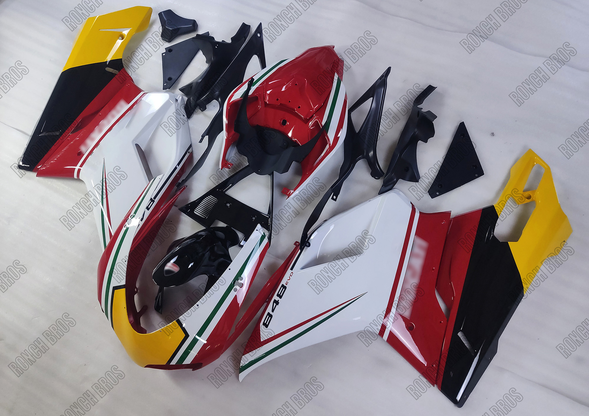 Premium Aftermarket Fairing Kits for Ducati 848, 1098 & 1198 | Ronch Bros
